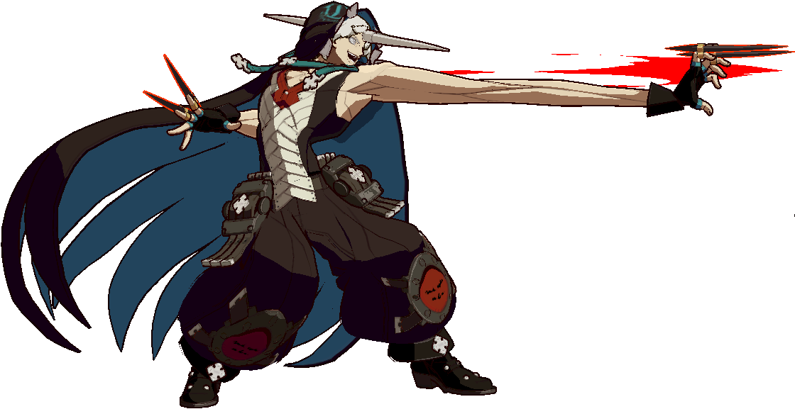 Ggxrd-r Raven 5p - Guilty Gear Xrd (1120x577), Png Download