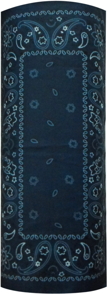 Download Cowboy Blue Bali Bandana - Redneck Convent Seamless Wide Tube ...