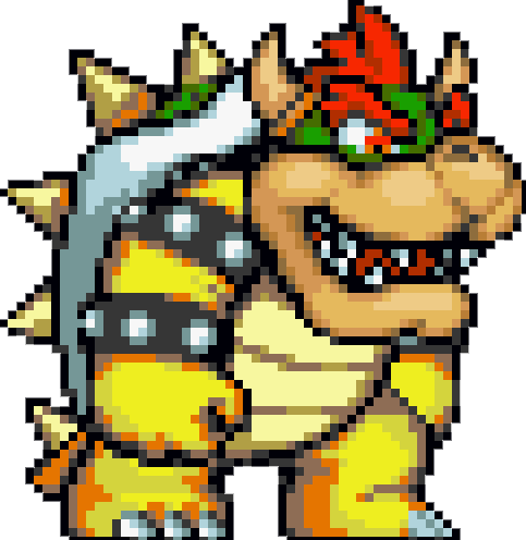 Bowser - Nintendo (483x496), Png Download