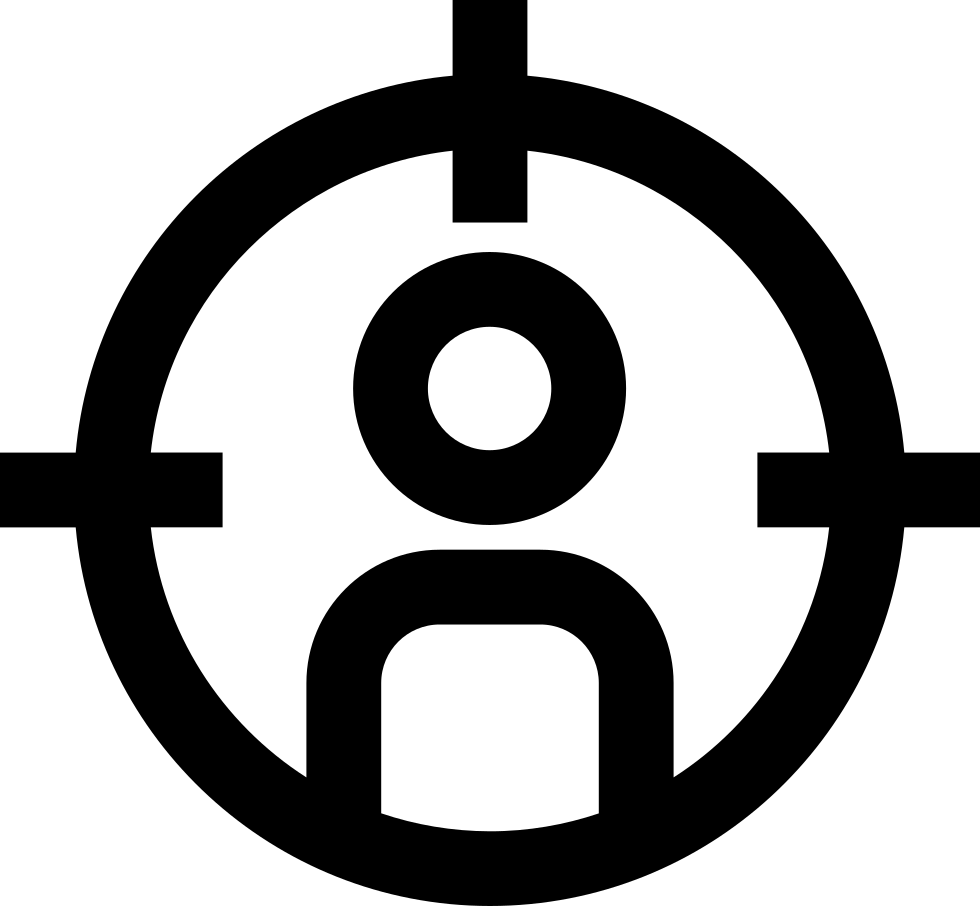 Download White Target Logo Png - Publico Objetivo Icono | Transparent ...