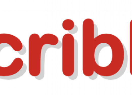 Scribble Edu Logo - Scrible (519x374), Png Download