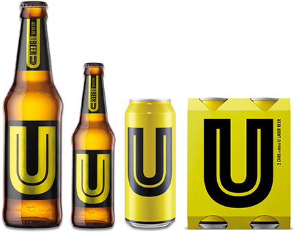 U Beer - เบียร์ ยู Png (435x572), Png Download