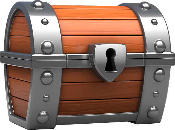 Free Chest - Wooden Chest Png (580x430), Png Download