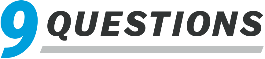 9 Questions (867x195), Png Download
