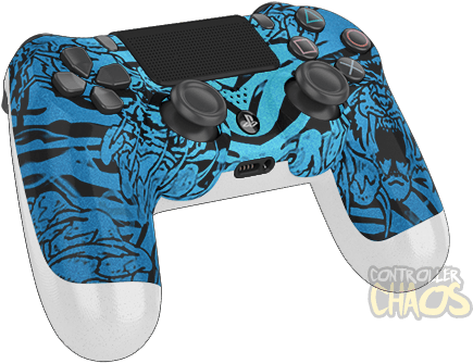 Rapid Fire Mods - Am Wildcat Custom Controller Ps4 (474x340), Png Download