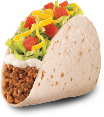 Download 5697273 - Soft Beef Taco Taco Bell | Transparent PNG Download ...