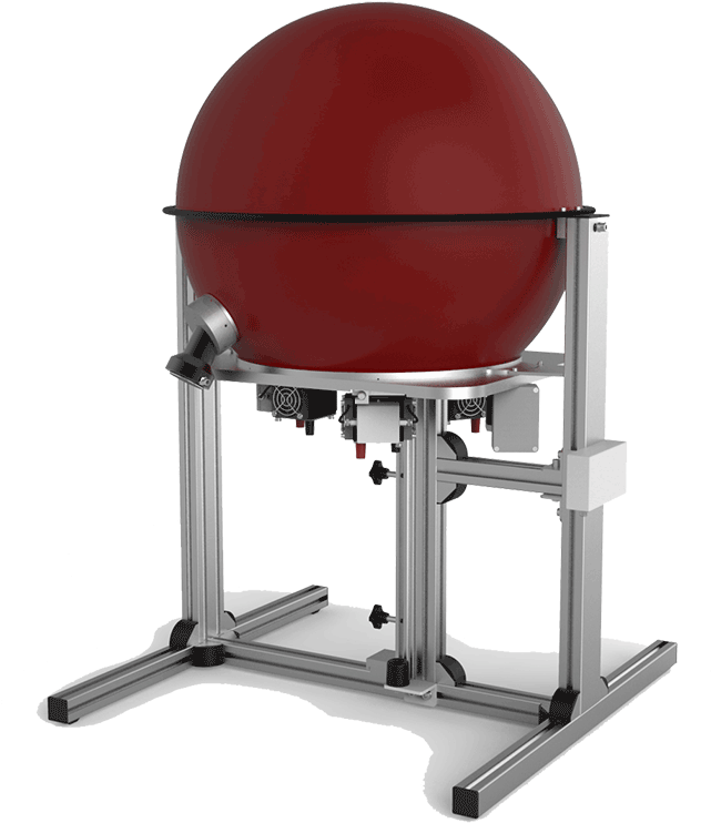 Fisheye Integrating Sphere Source - Barbecue Grill (650x783), Png Download