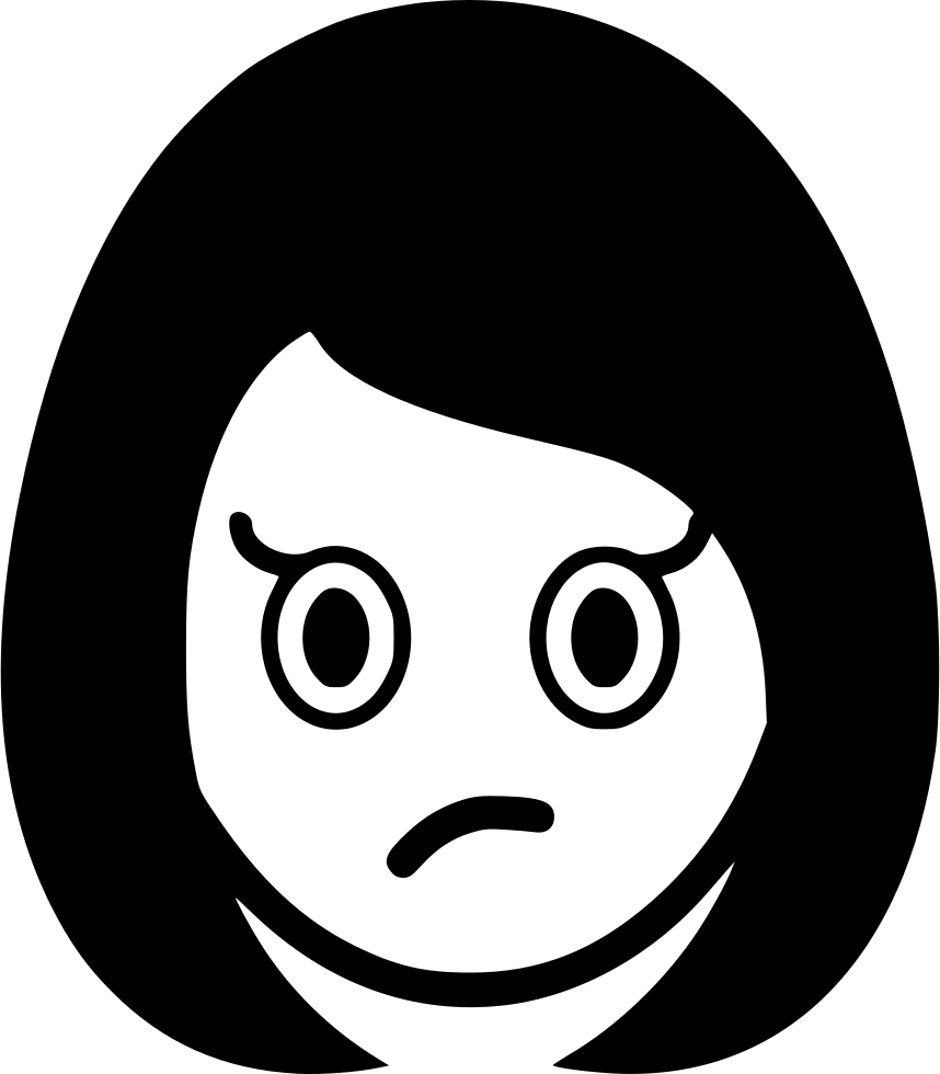 Download Png File - Girl Face Icon Png | Transparent PNG Download | SeekPNG