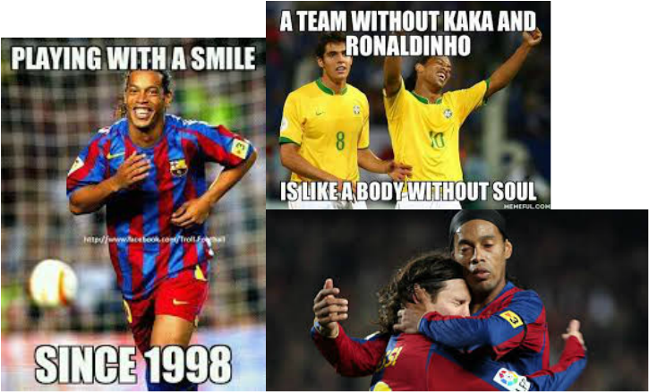 Ronaldinho Is Always Smiling, He Is The Heart Of A - Does Ronaldinho ...