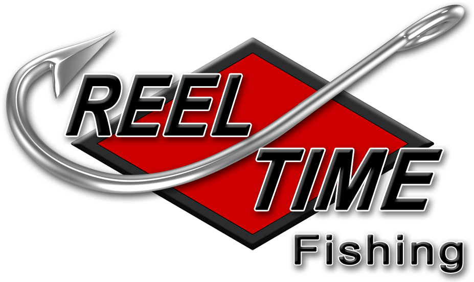 Reel Time Fishing - Reel Time Fishing Logo (1000x597), Png Download