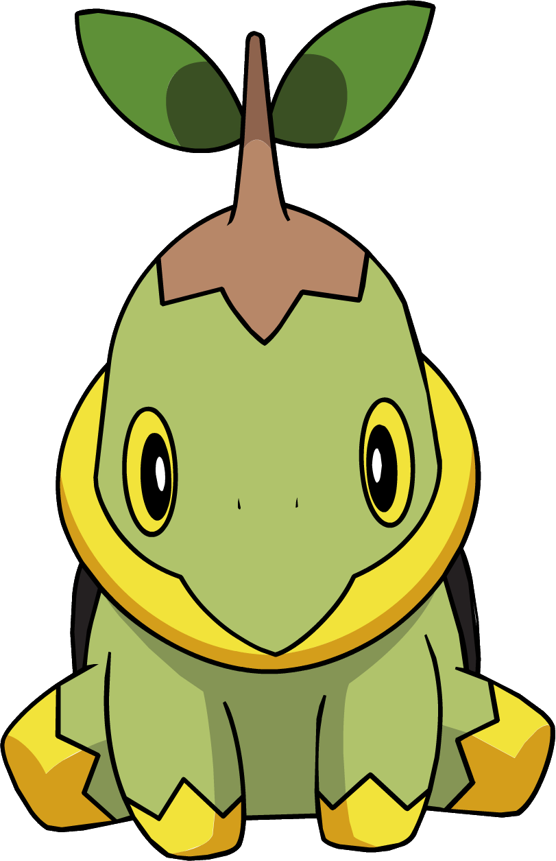 Download 387turtwig Dp Anime 6 - Turtwig Pokemon Png | Transparent PNG ...