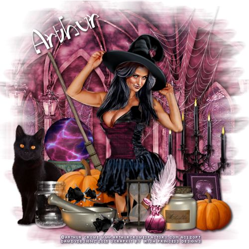 Coming Soon, Model Sexy Witch By Arthur Crowe And Matching - Black Cat ...