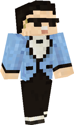 Minecraft Gangnam Style Png (470x620), Png Download