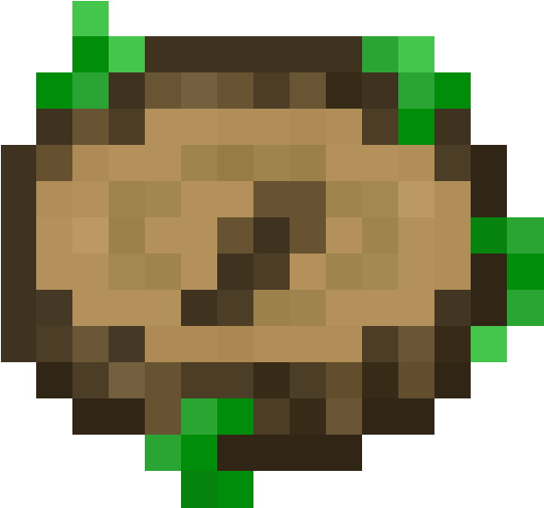 Download Nature's Compass - Redstone Minecraft Pixel Art | Transparent ...