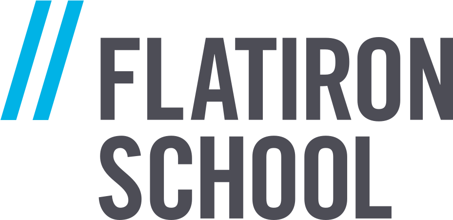Flatiron School Logo (1128x633), Png Download