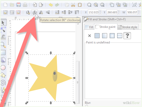 Image Titled Create A Vector Starfish With Inkscape - Inkscape (566x426 ...