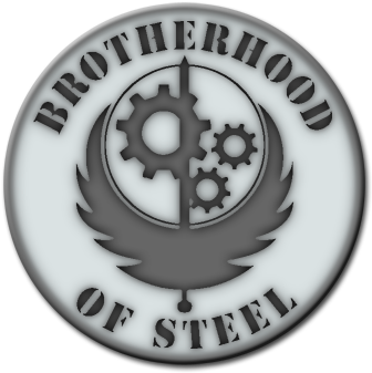 Brotherhood Of Steel Is Recruiting - Fallout 4 Bos Logo (350x350), Png ...