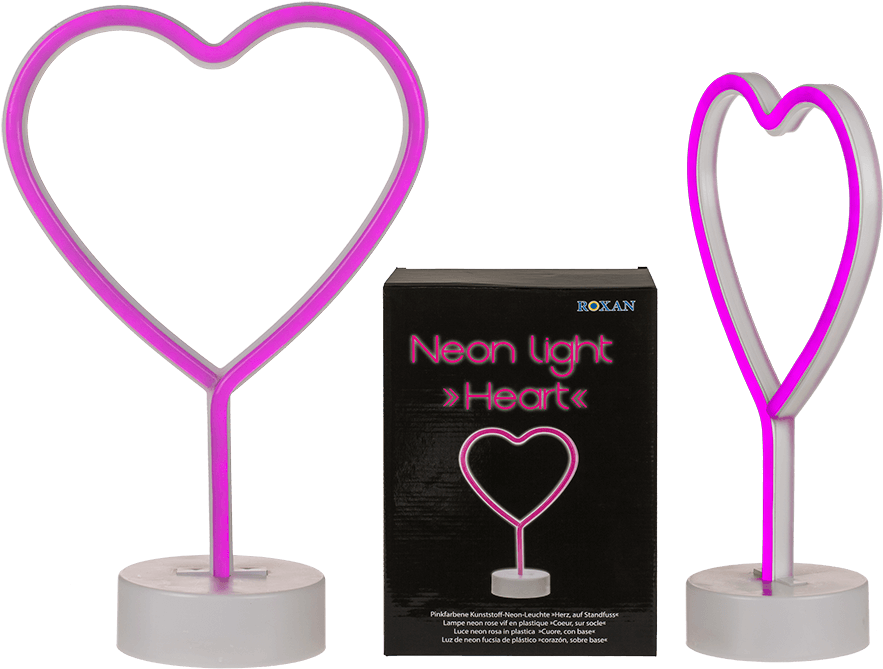 Pink Coloured Plastic Neon Light - Light Fixture (945x709), Png Download