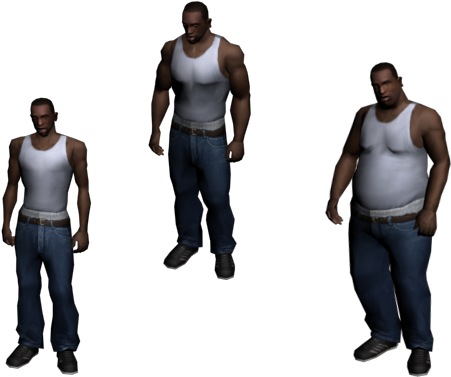 Download Gta San Andreas Cj Png - Gta Sa Max Muscle | Transparent PNG ...