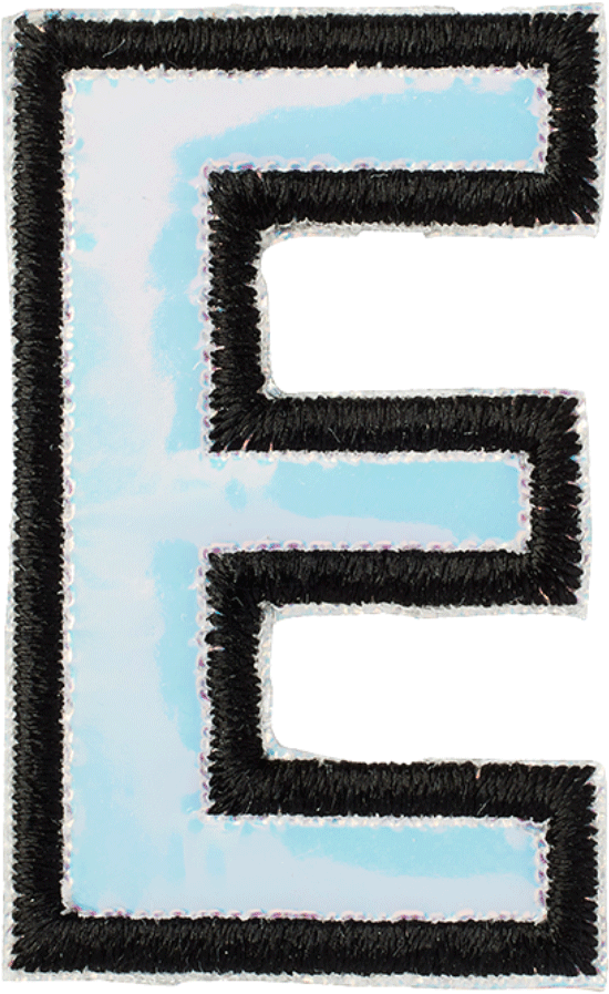 5" Letter Patches - Letter (550x897), Png Download