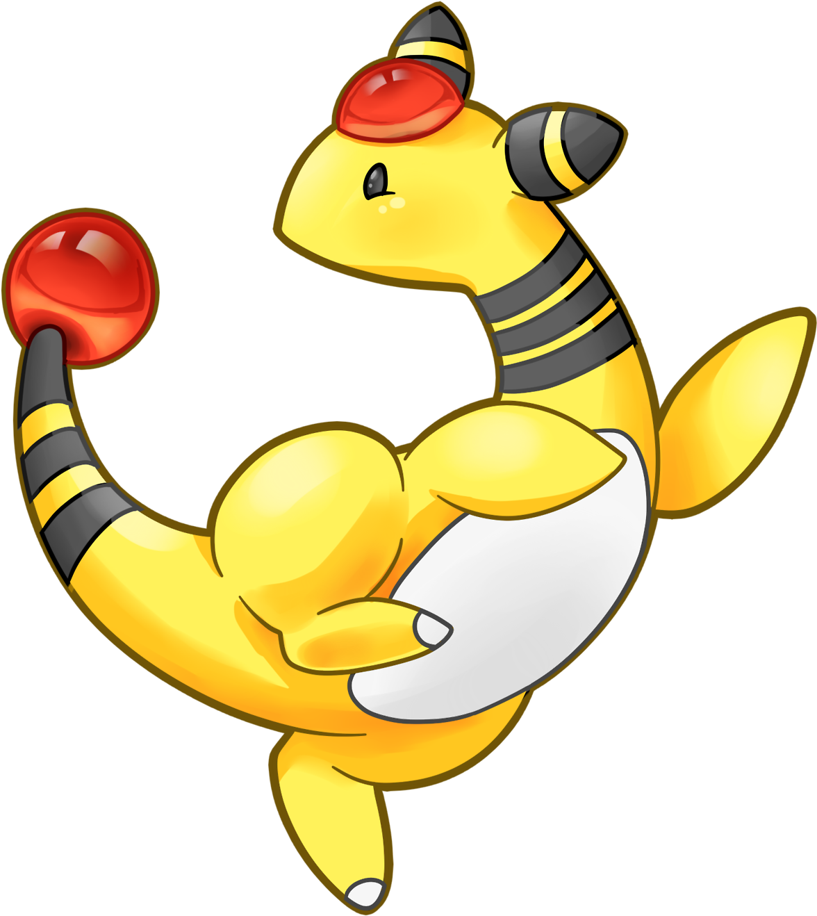 Ampharos Pokemon Spawn In Project Pokemon - Evolution (1280x1415), Png ...