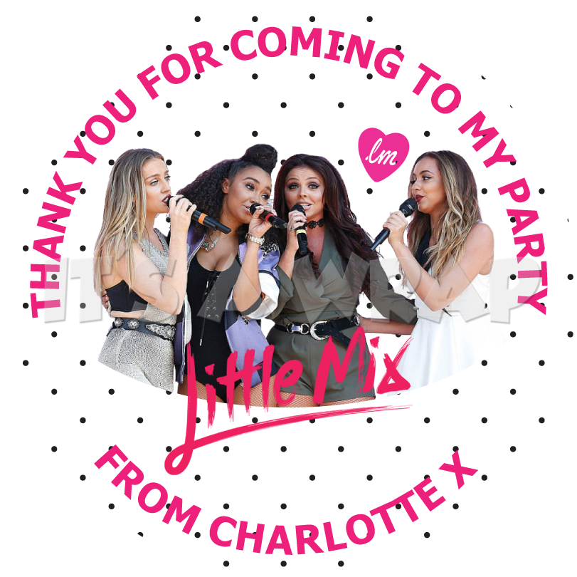 Little Mix Sweet Cone Stickers - Friendship (870x870), Png Download