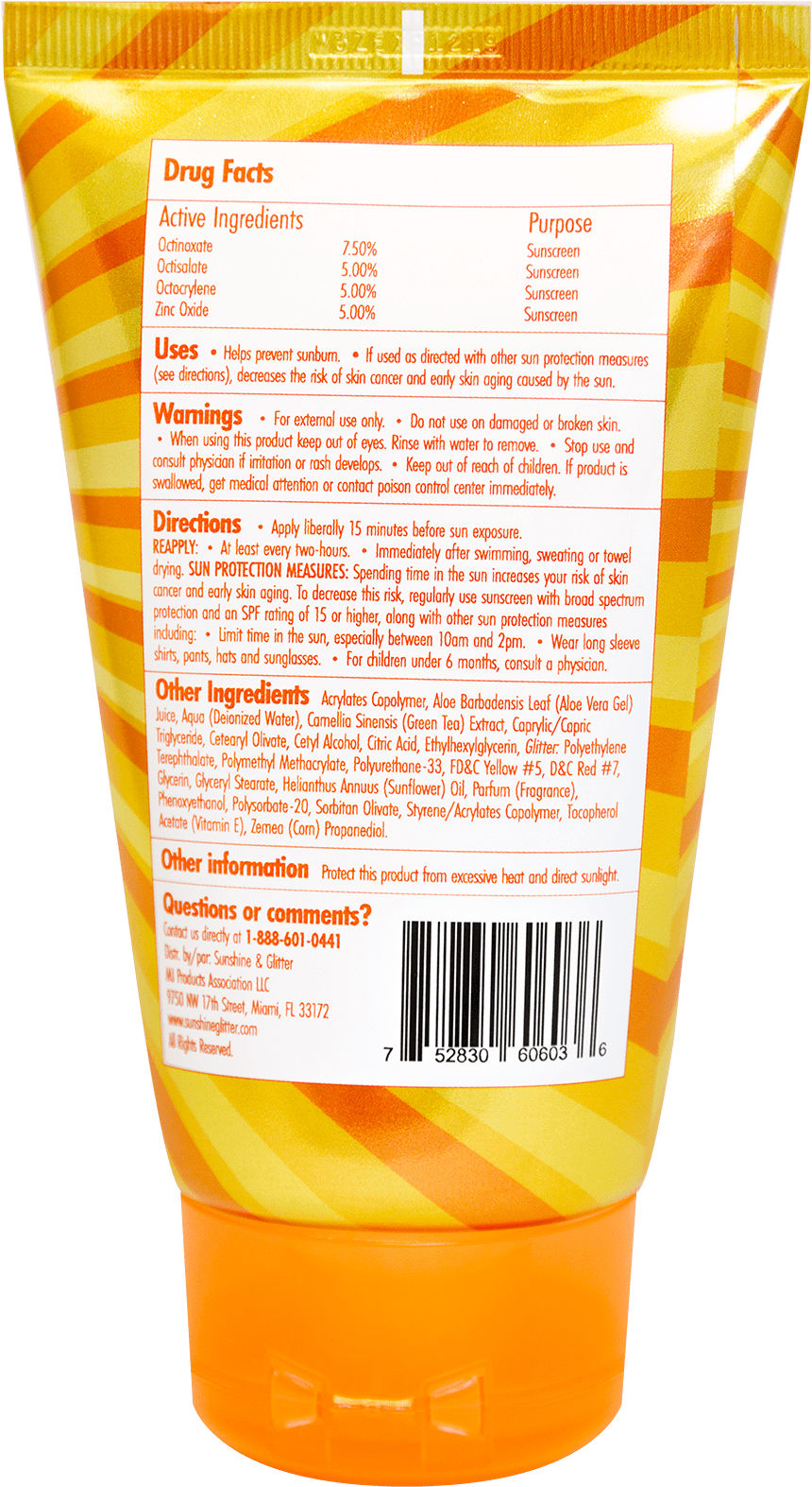 Sea Star Sparkle Spf 50 Sunscreen - Sunshine & Glitter Sea Star Sparkle ...