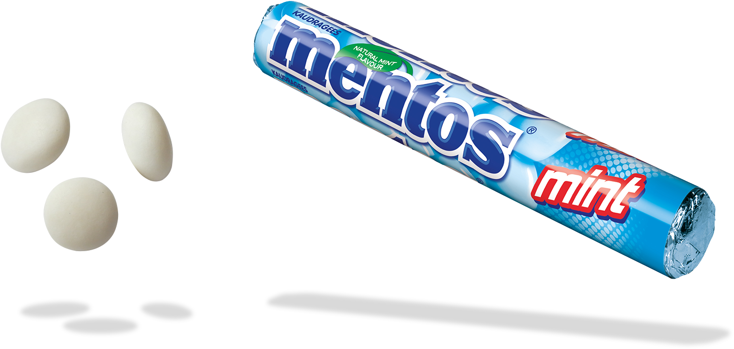 Download Mentos Mint - Mentos Mint Chewy Dragees 38g - Pack Of 40 ...