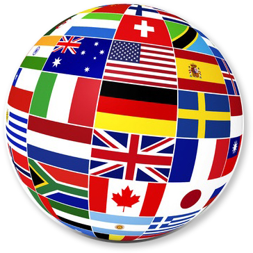 Any Market Globally - International Flags (400x400), Png Download