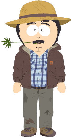 Farmer-randy - Cartoon (272x532), Png Download