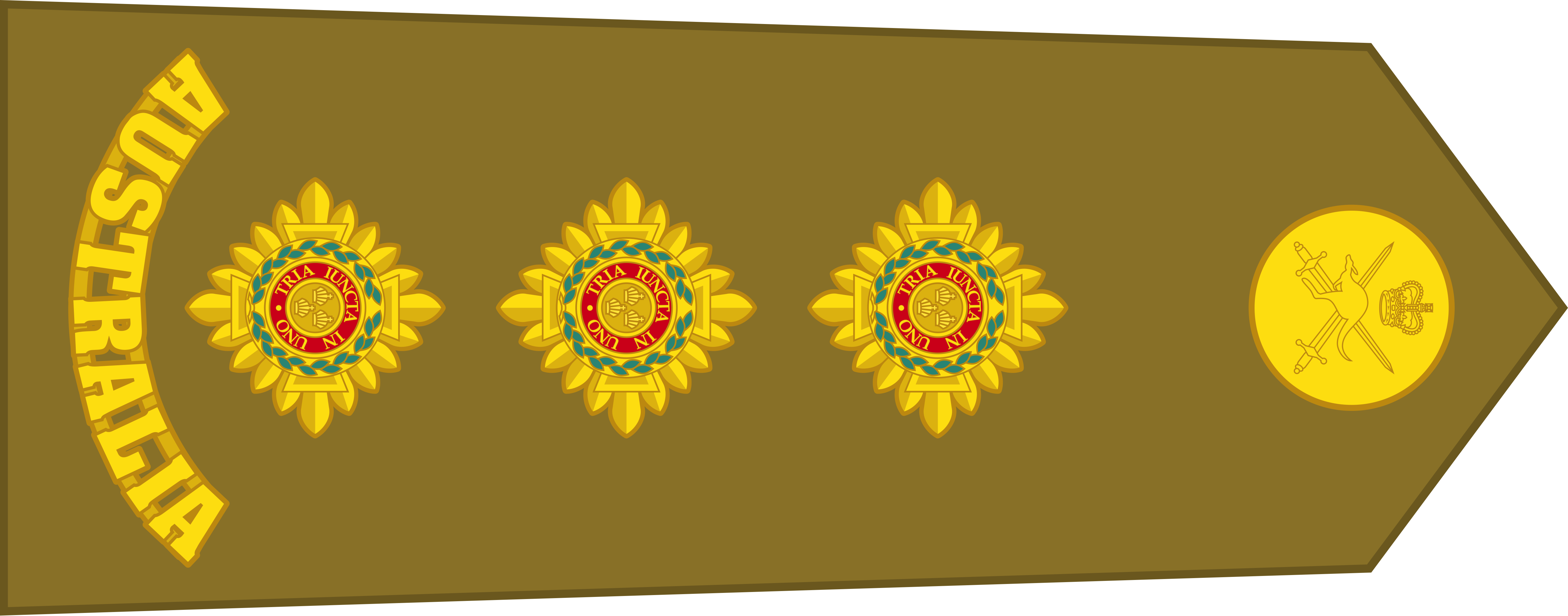 Australian Army Rank Of-2 - Australian Army Officer Rank Insignia ...