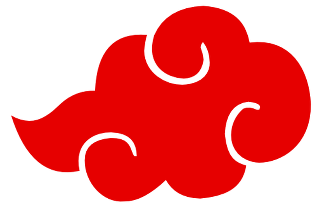 Download Naruto Akatsuki Cloud - Akatsuki Cloud | Transparent PNG ...