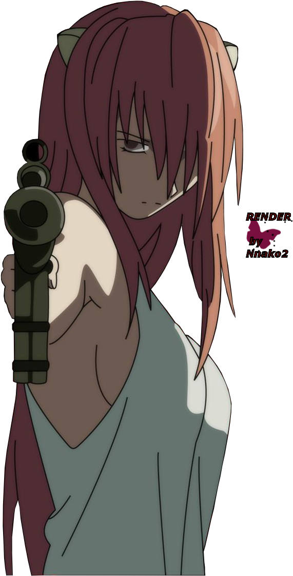 Requesting Animated Gif Makers - Lucy Anime Elfen Lied Png (724x1150 ...