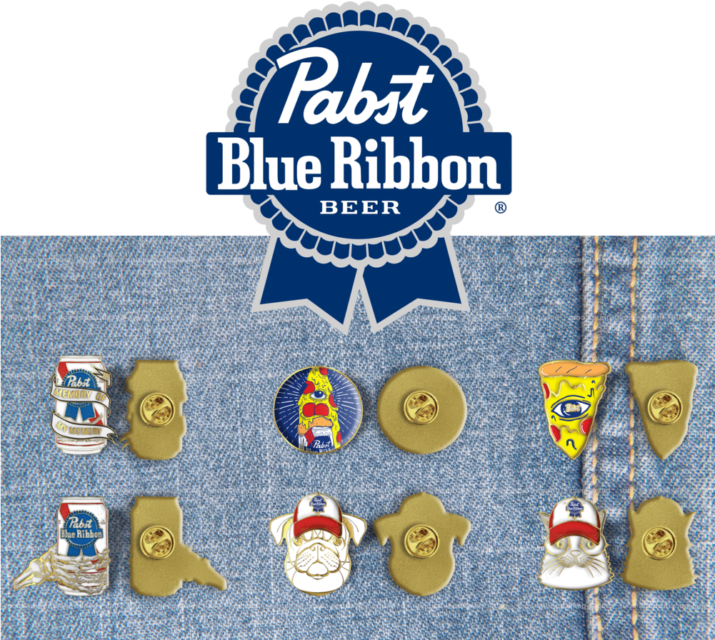 Pabst 1 - Pabst Blue Ribbon Logo (1000x953), Png Download