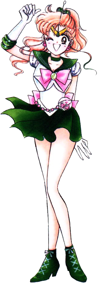 Transparent Sailor Jupiter Art By Naoko Takeuchi - Sailor Jupiter ...