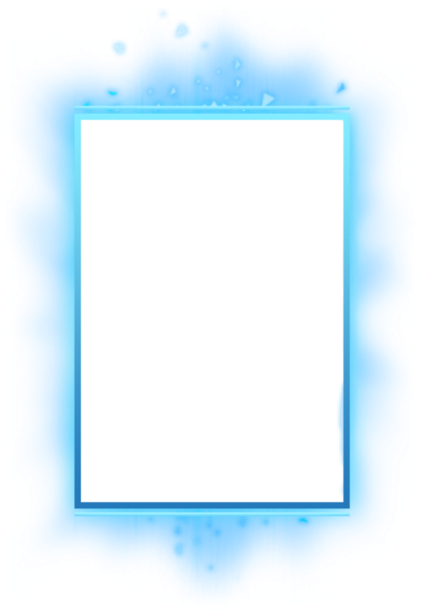 Blue Text Frames Png (1024x1024), Png Download