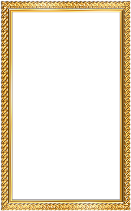 Photo Frame Png Transparent Image - Golden Photo Frame Png (500x778 ...