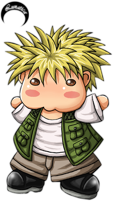 Render Get Backers Amano Ginji Chibi - Amano Ginji (400x700), Png Download