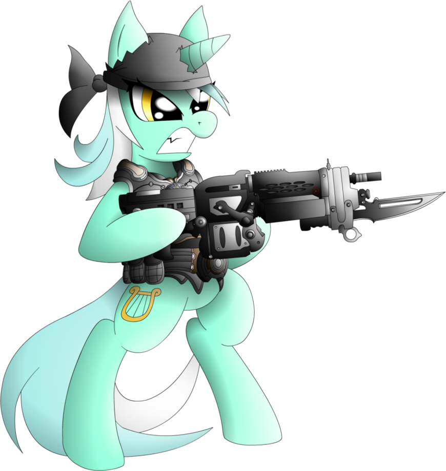 My Little Pony Art Png Marcus Fenix Mlp - Gears Of War Pony (870x919 ...