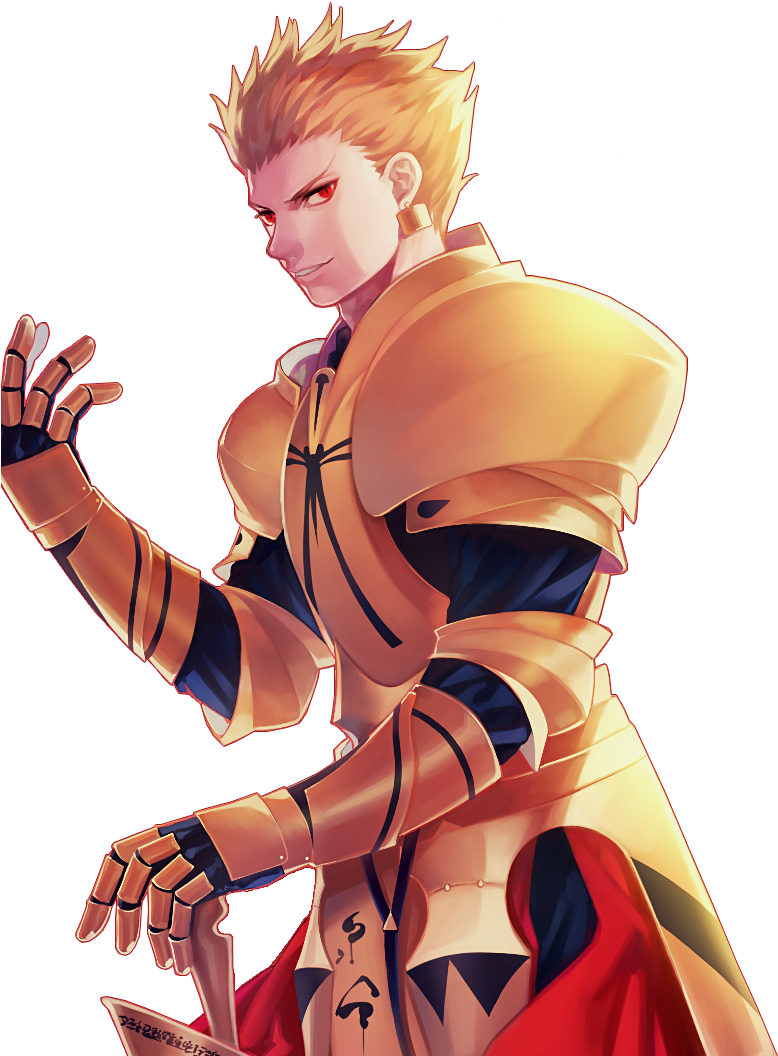 Download Gilgamesh Render By Andreogami5-d9bthvx - Gilgamesh Fate Png ...