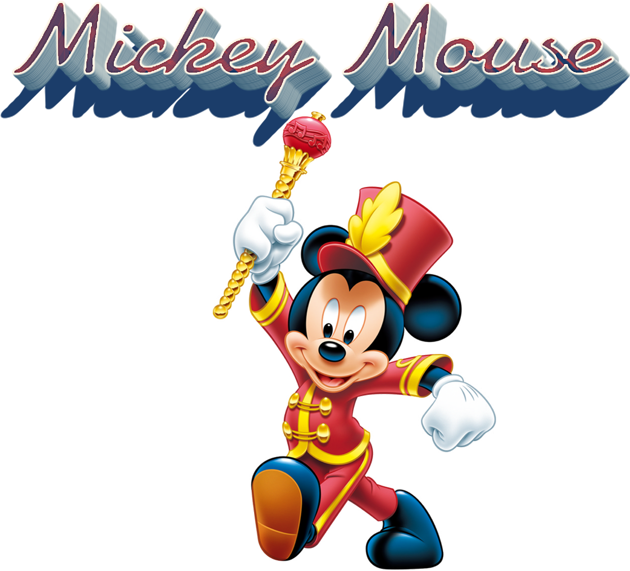 Mickey Mouse Circus Png (1383x1200), Png Download