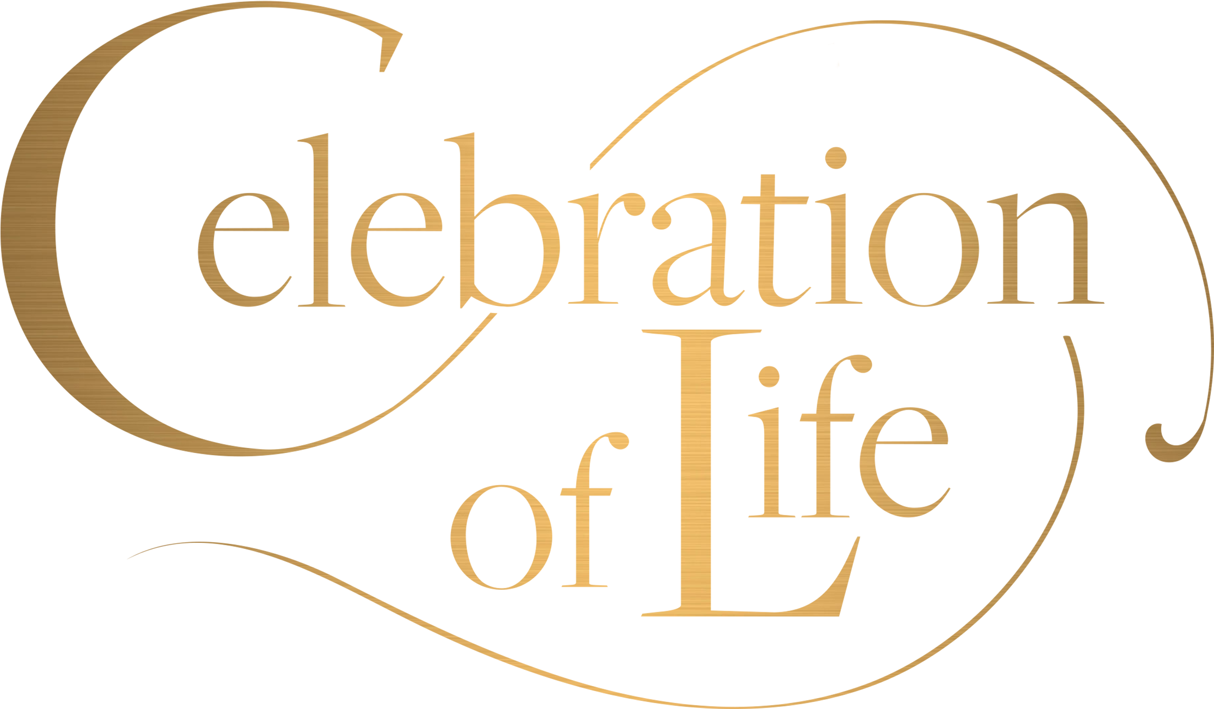 Celebration Of Life - Calligraphy (2819x1481), Png Download