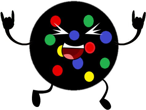 Disco Ball Pose - Disco Ball Bfdi (474x375), Png Download