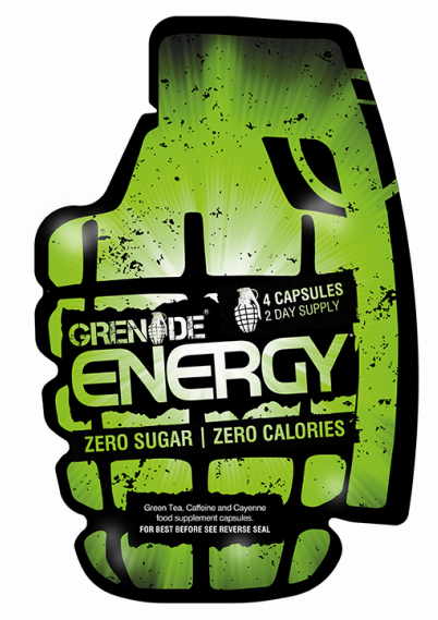 Grenade Energy - Single Pack - Grenade Energy Capsules (473x630), Png ...