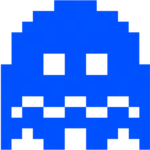 Download Scaredghost - Pacman 8 Bit Gif | Transparent PNG Download ...