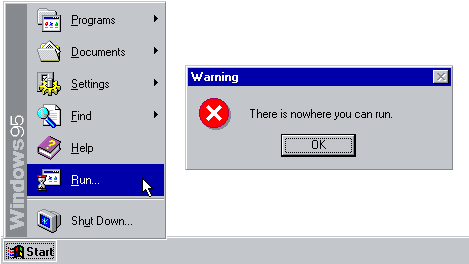 Tagged - - Funny Windows 95 Messages (477x284), Png Download