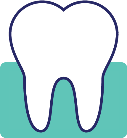 Icon Tooth Perio (472x500), Png Download