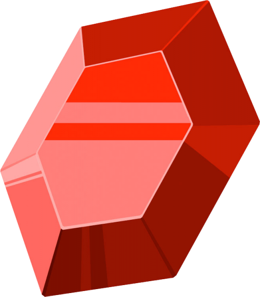 Red - Rupee Zelda (526x600), Png Download