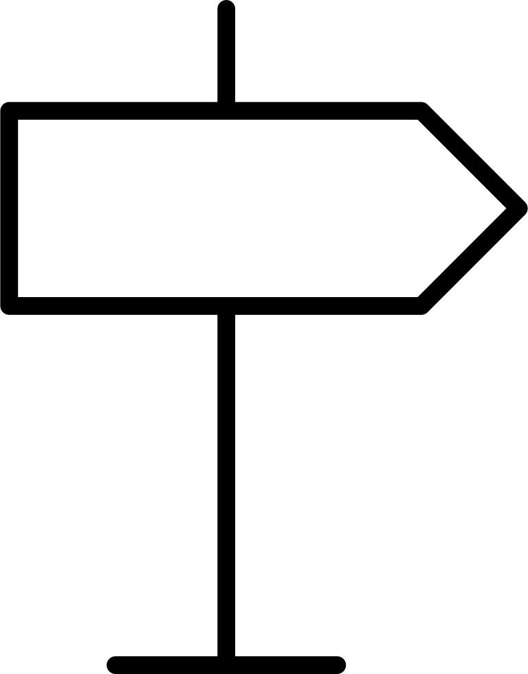 Download Rightwards Pole Sign | Transparent PNG Download | SeekPNG