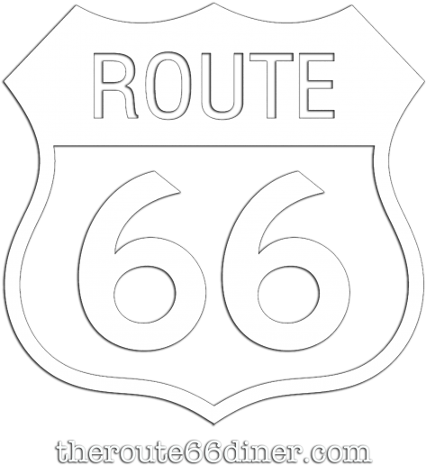 Route 66 Logo Png (500x543), Png Download